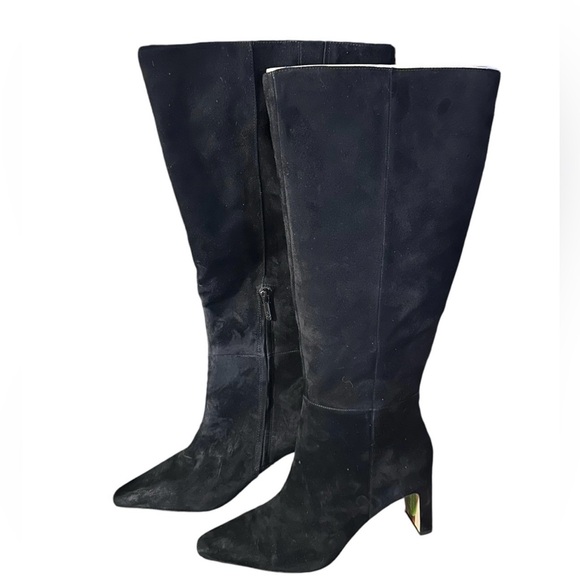 Sam Edelman | Shoes | Sam Edelman Sylvia Knee High Boot Suede Leather ...